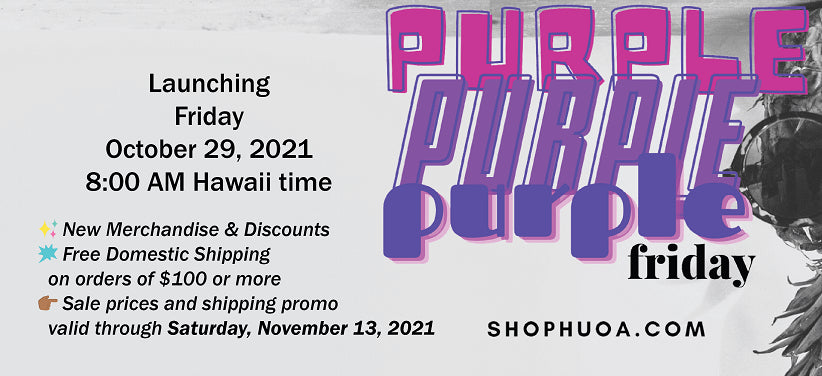 Purple Friday 2021 – Hawaii United Okinawa Association Online Store